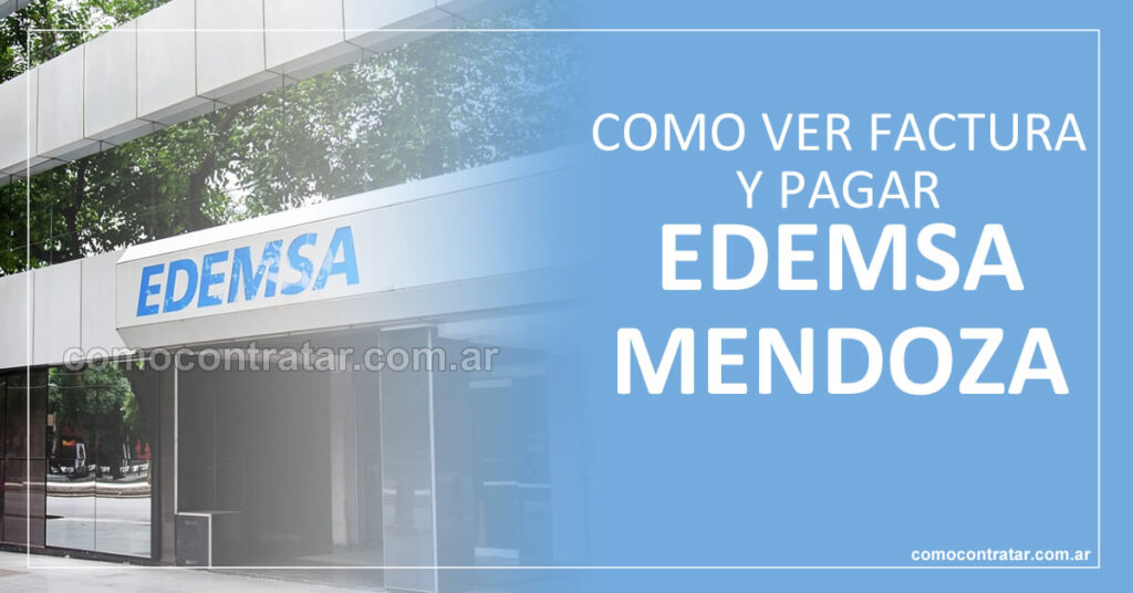 EDEMSA - Ver Factura y Cómo Pagar (NIC y Oficina Virtual)