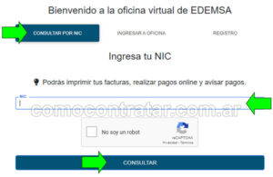 EDEMSA - Ver Factura y Cómo Pagar (NIC y Oficina Virtual)