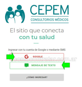 CEPEM - Ir a Sacar Turnos Online y por Teléfono