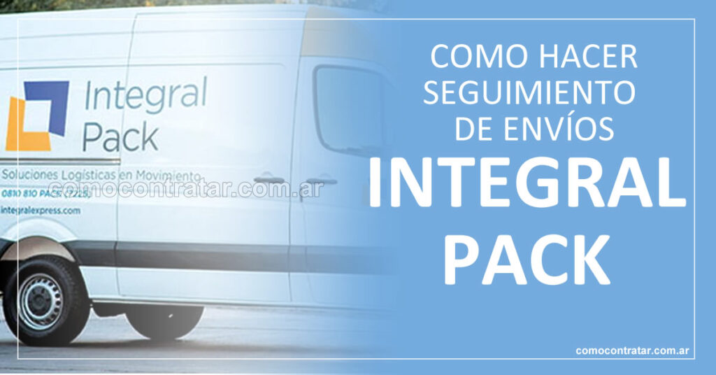 Integral Pack - Cómo Hacer Seguimiento Online. 0800